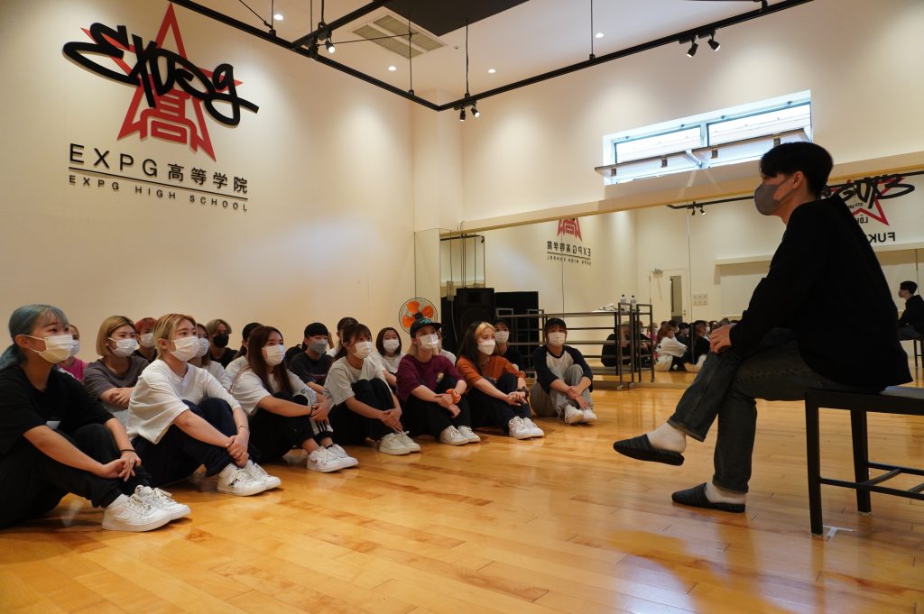 EXILE TETSUYA学長 福岡校へ来校!! - EXPG高等学院
